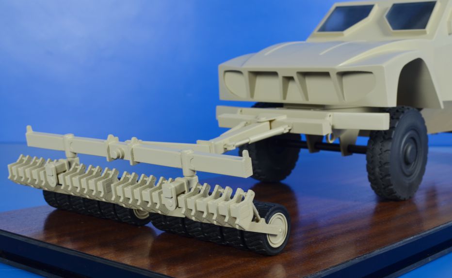 Modeled Horizons, Inc. :: Landmine and IED Roller